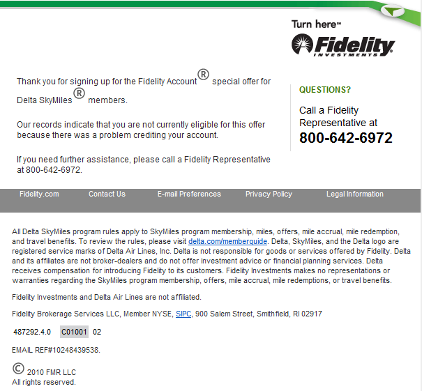 Deals Seeker: Fidelity's Promotions As Of April 2012