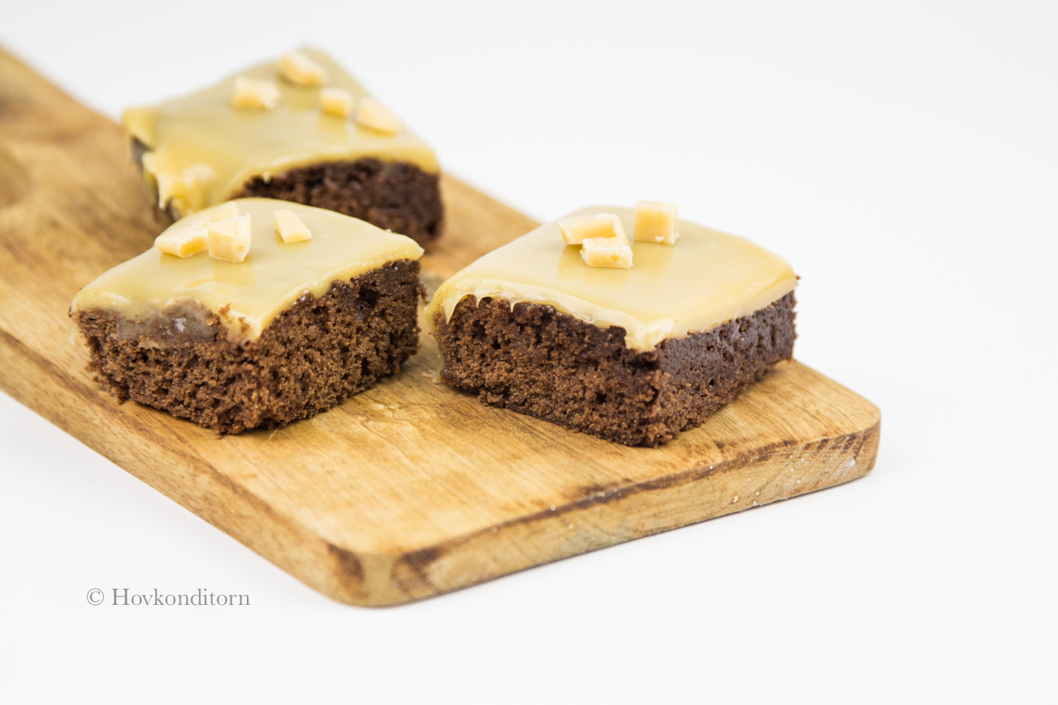 Chocolate Squares with Omar Glaze