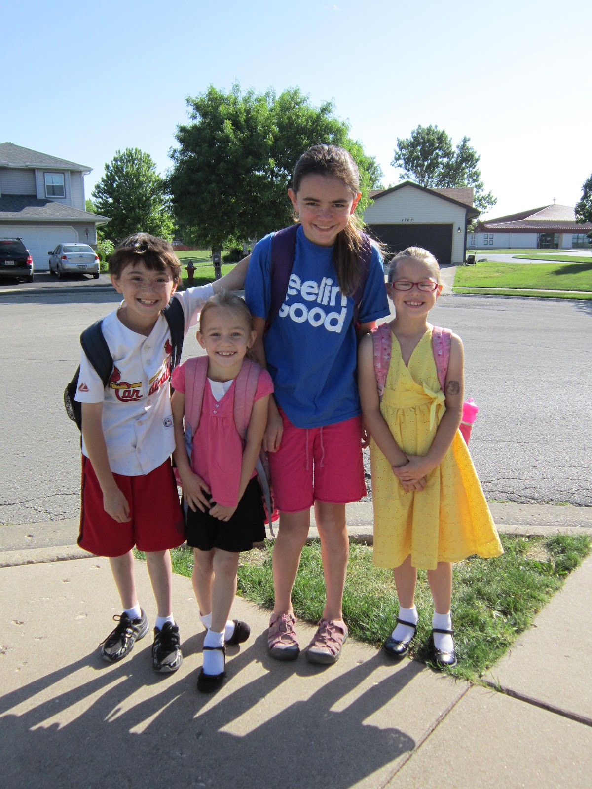 The Henderson Family: Last Day of School
