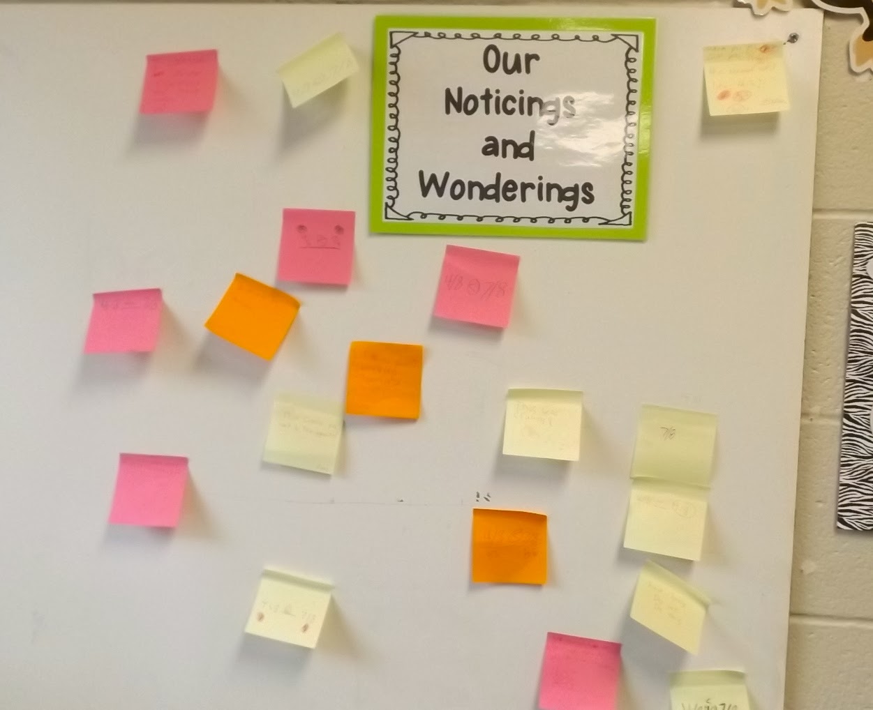 Smith's Safari... Adventures in Teaching!: Noticings and Wonderings!