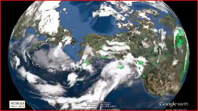 Animated Film Reviews: Cool Global Weather Pattern Animation