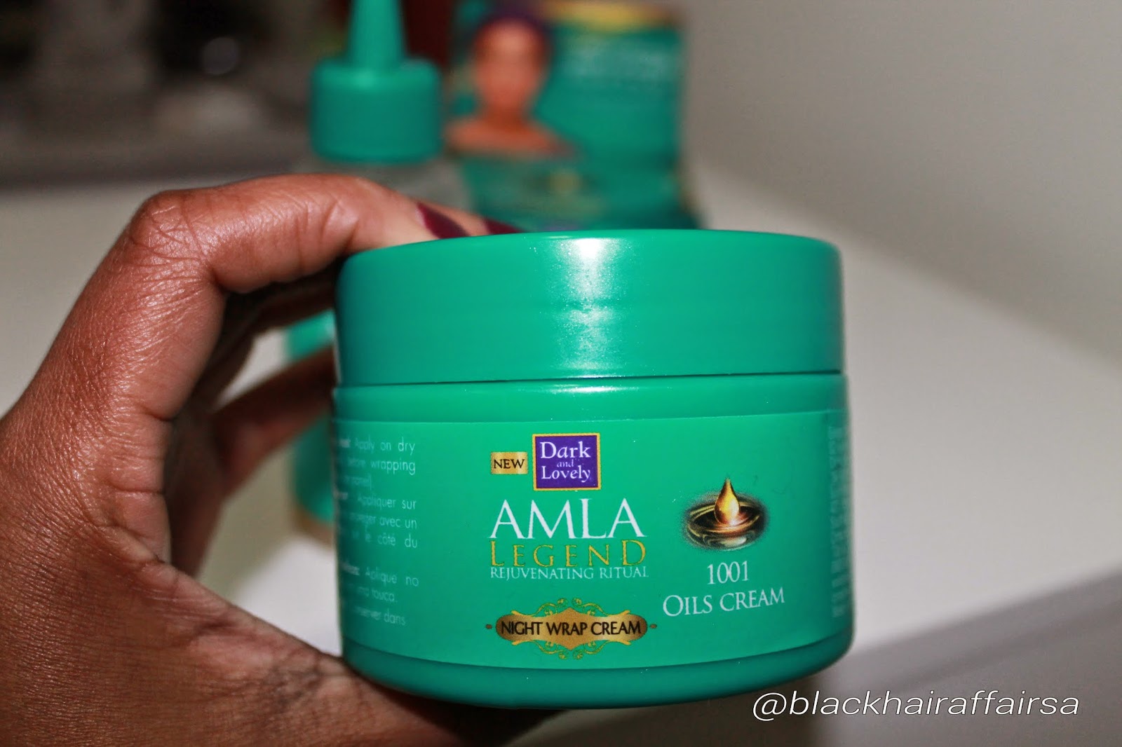 Black Hair Affair: My Product Review: Amla Legend's Night cream and ...