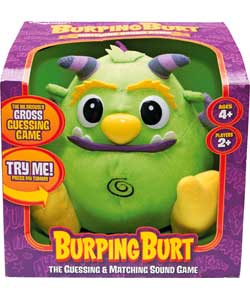 Burping Burt Guessing Game - My Three and Me