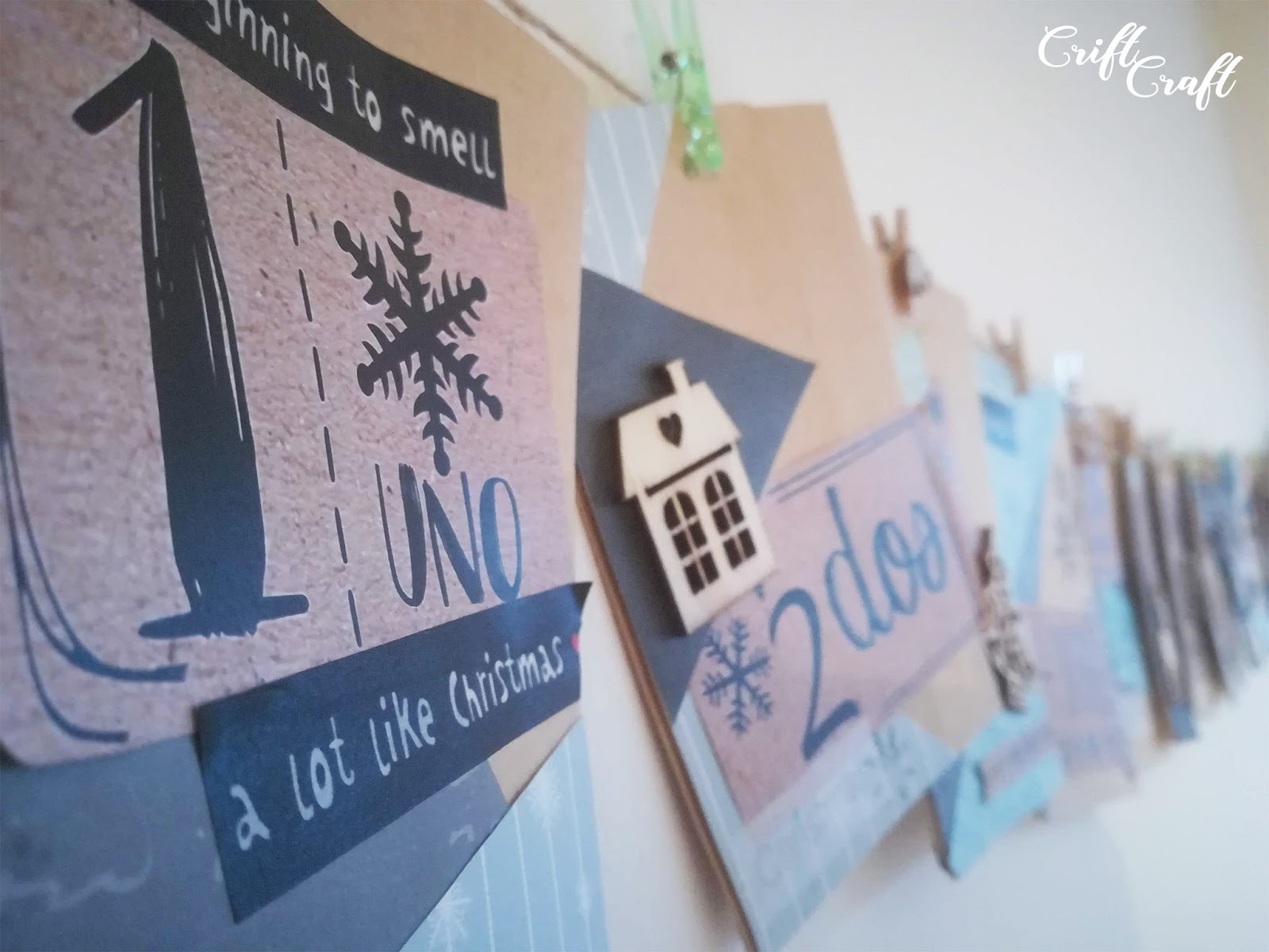 Materiales DIY: Calendario de adviento con actividades para el aula o ...