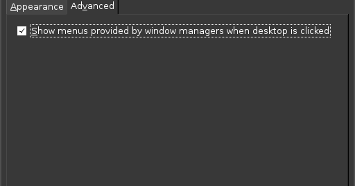 How to Change Right Click Menu on LXDE into openBox mode and vice versa
