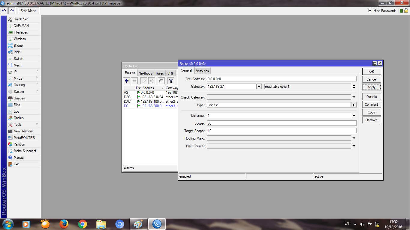 LANGKAH-LANGKAH SETTING ULANG MIKROTIK DENGAN WEB PROXY