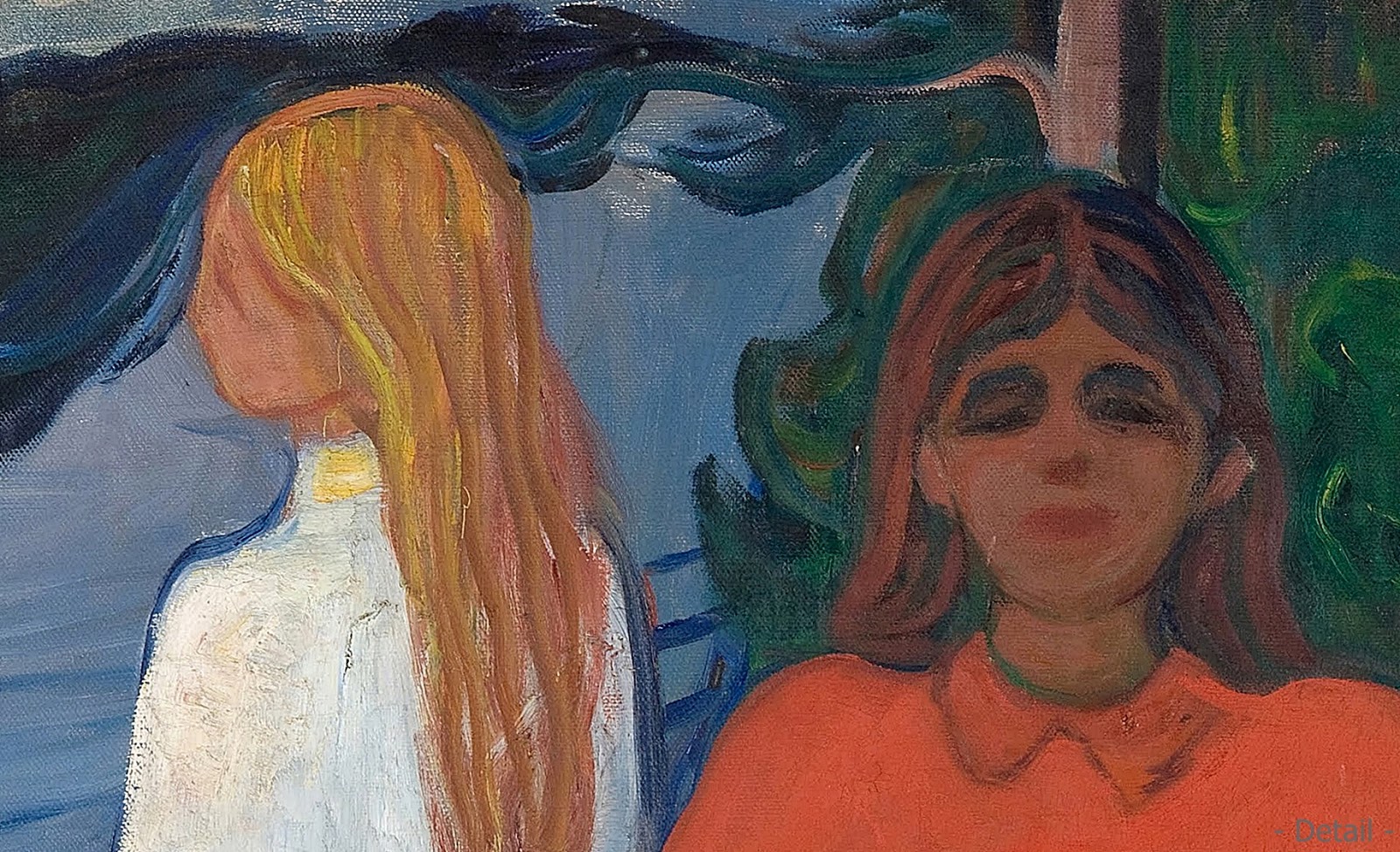 Enjoy some Damn Fine Art : Edvard Munch. Red and White (‘Rødt og hvitt ...