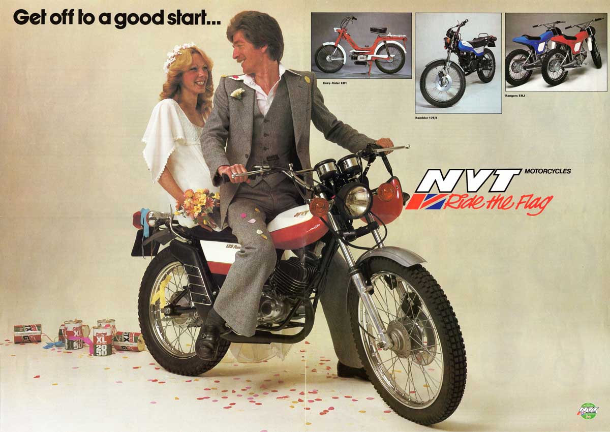 My Motorcycle Restoration Diary & Notes: NVT Poster Brochure