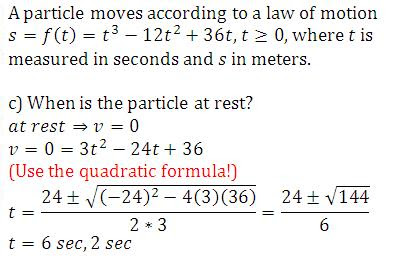 Math Rescue: Calculus: Rates of Change in Other Sciences
