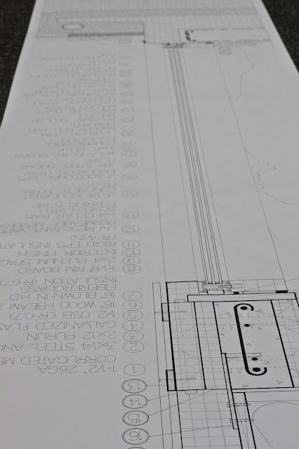 Nature Studio at Eden Place: Hand Drafted Full Scale Drawing