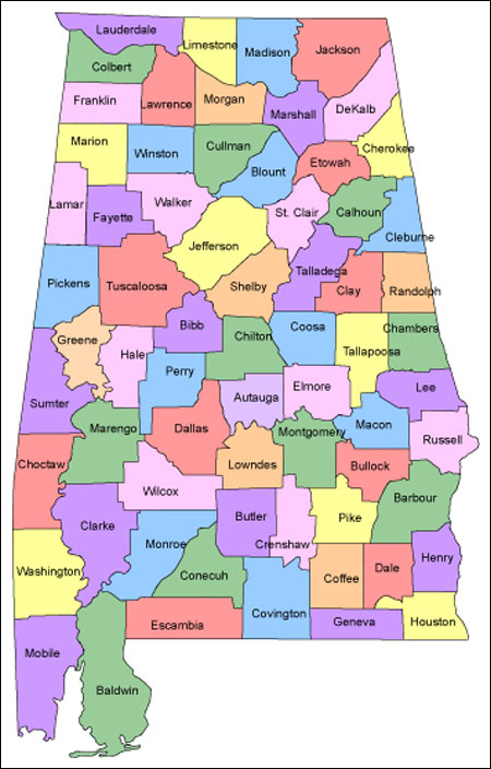 Selected Resources for Alabama Counties: A Subject Guide