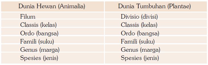 Bagaimana Cara Memberi Penulisan Nama ilmiah Makhluk Hidup berdasarkan sistem Binomial Nomenclature