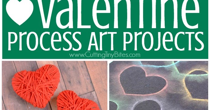 Valentine's Day Process Art Activities | What Can We Do With Paper And Glue
