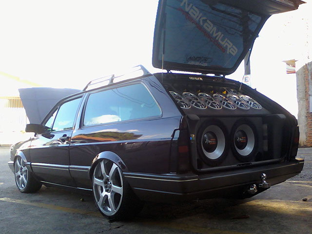 Arrastados Fsa: Volkswagen Parati Quadrada Tuning