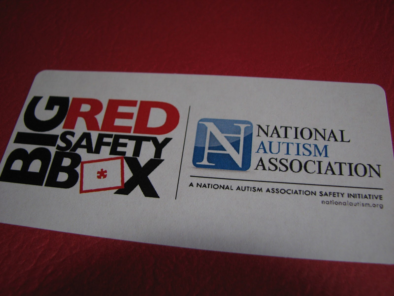 My Unique Flowers: Big Red Safety Box ... take 2