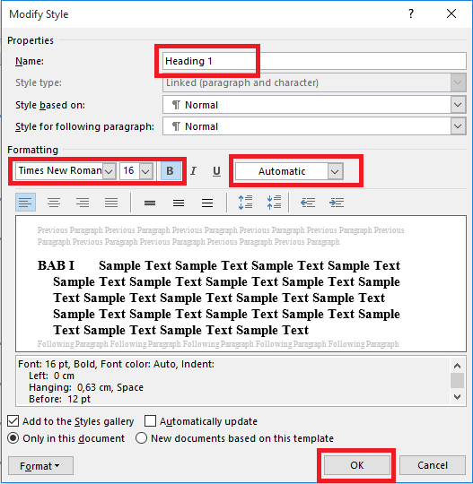 Cara Membuat Penomoran (Bab, Sub Bab) - RumahSolusi