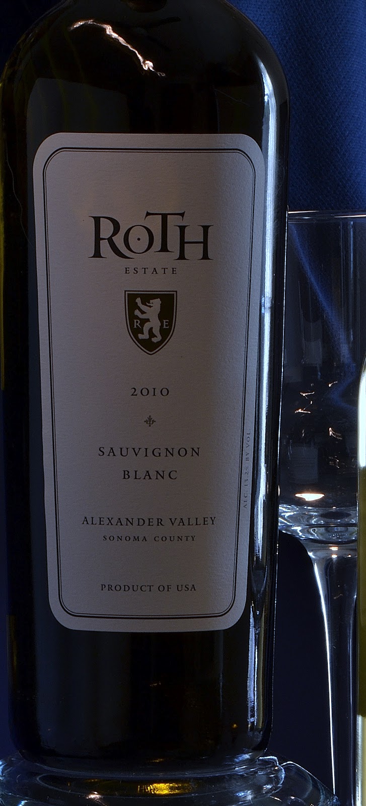 New Hampshire Wine-man: Roth Alexander Valley 2010 Sauvignon Blanc