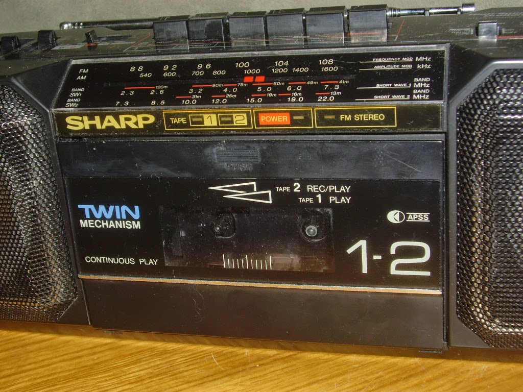 МАГНИТОЛиЯ - бумбоксы, магнитофоны и магнитолы!: Sharp WQ-T281Z. Твинчик