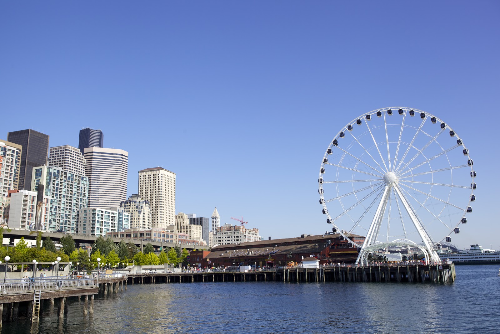 CharlesKoh: One of Seattle's Newest Attractions — The Great Wheel