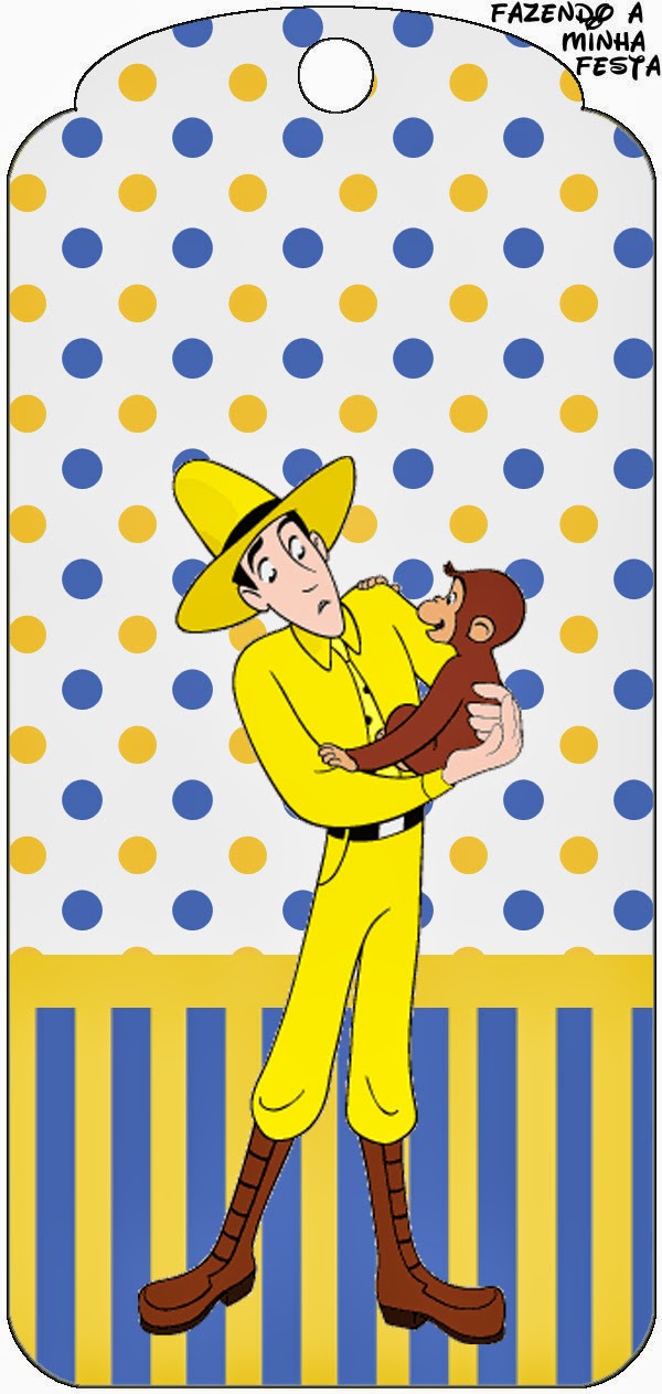 Curious George: Free Party Printables. - Oh My Fiesta! in english