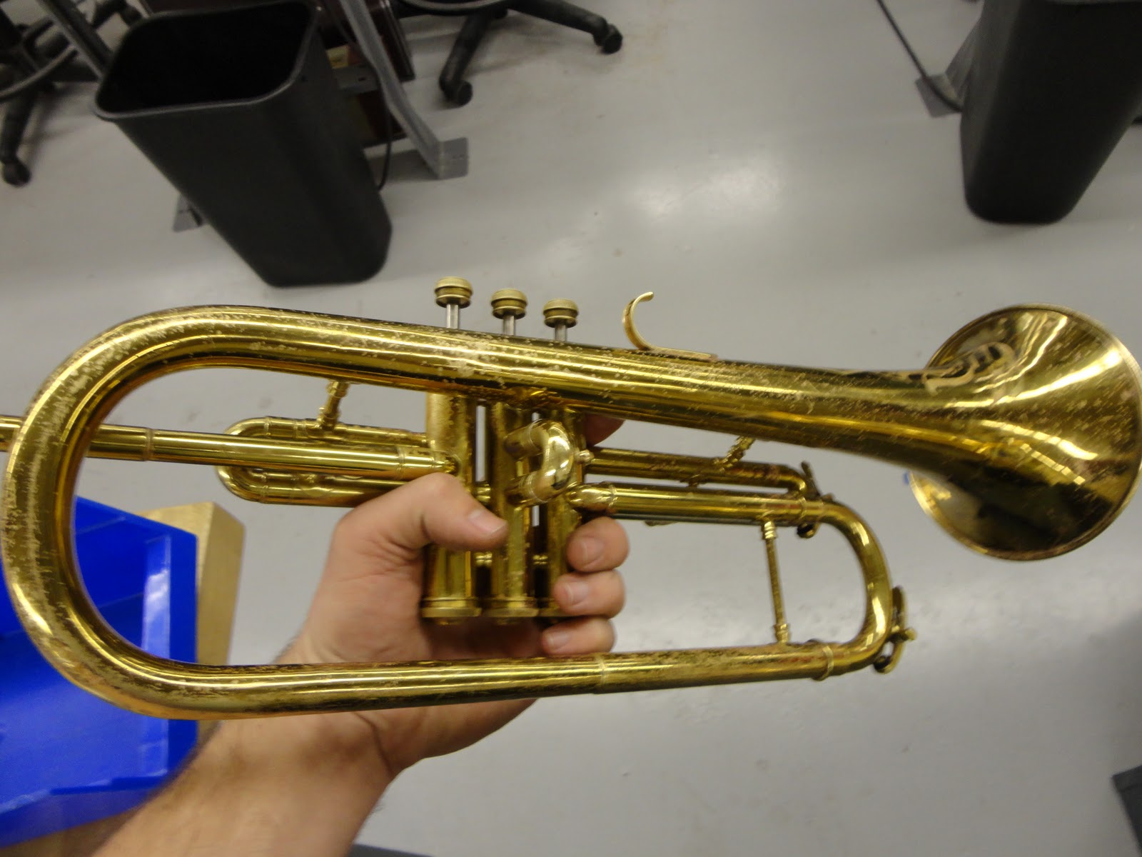 Learning the Trade: Band Instrument Repair: Trumpet