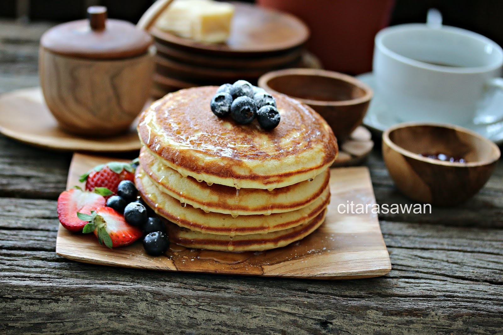 Fluffy Pancakes Paling Lembut ~ Resepi Terbaik
