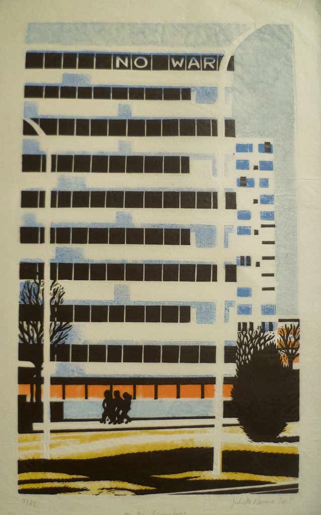 le bois gravé: exposition de gravures de Juliette Planque