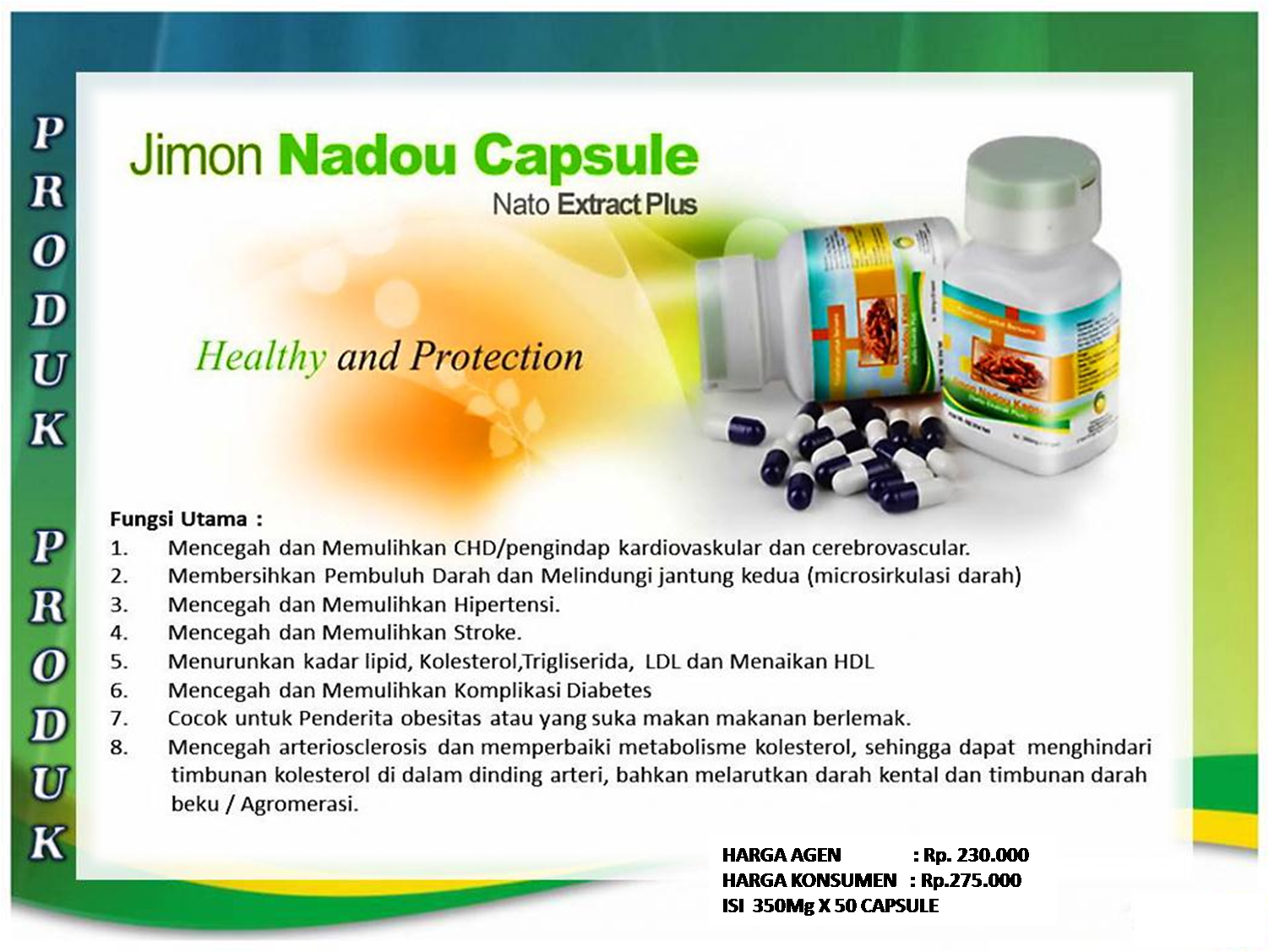 PRODUK HERBAL PT. JIMON INDONESIA: PRODUK JIMON INDONESIA