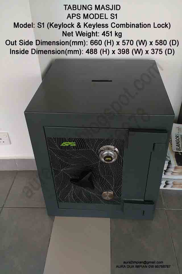 PETI BESI TABUNG MASJID DAN SURAU
