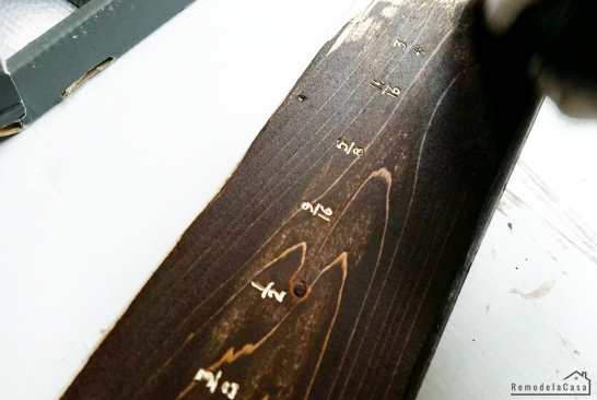 DIY - Spade Bit Holder - Remodelando la Casa