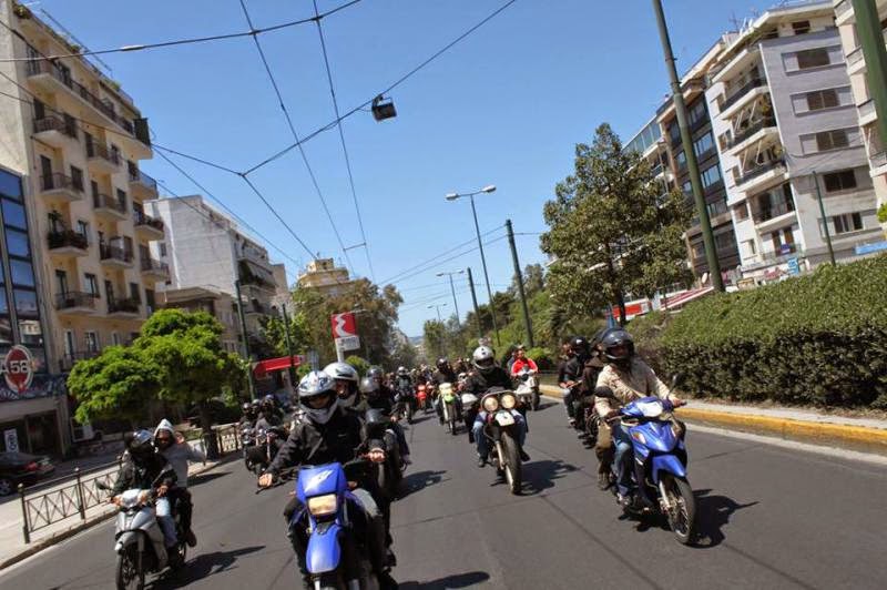 Social-Revolution: Ανταπόκριση από τη χθεσινή μοτοπορεία των σωματείων ...