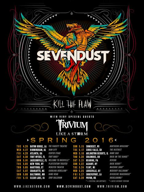 SEVENDUST ANNOUNCE HEADLINING TOUR | NataliezWorld