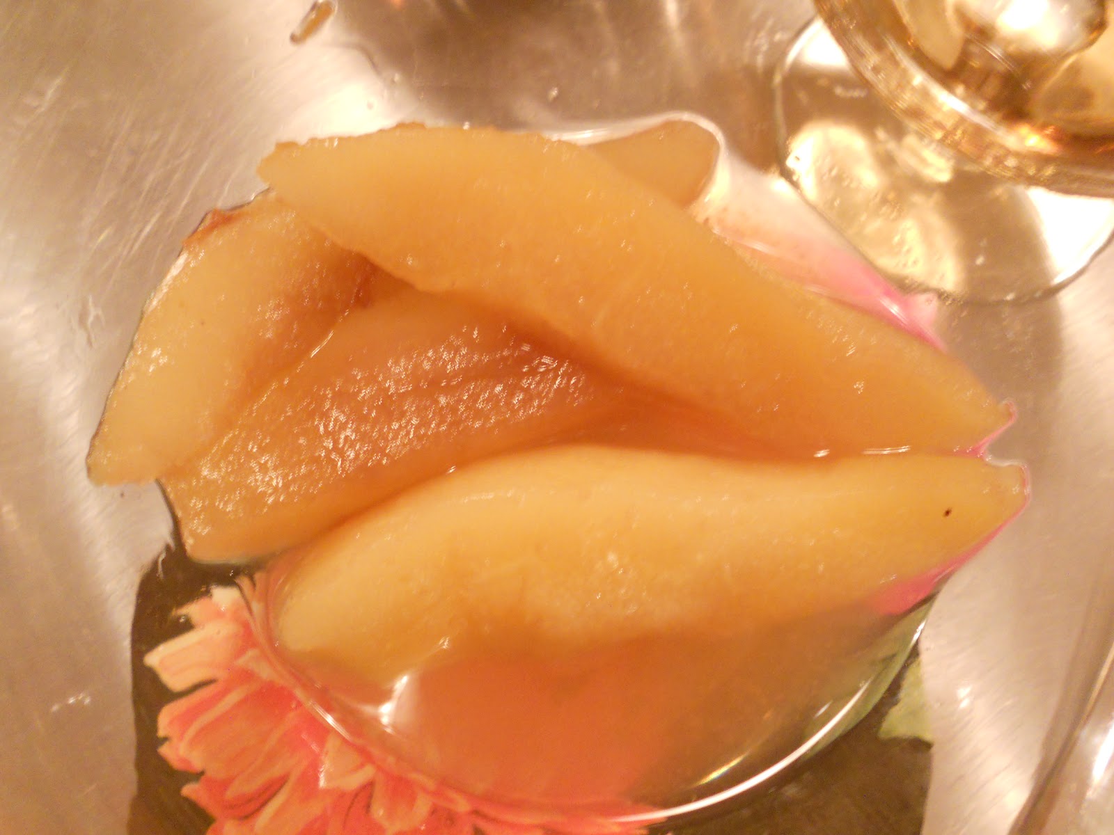 Kitchen Witch of the West: Brandy Poached Pears