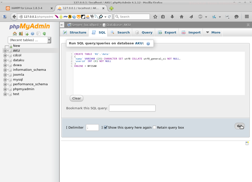 Master of SQLi: Berkenalan Dengan phpMyAdmin dan SQL