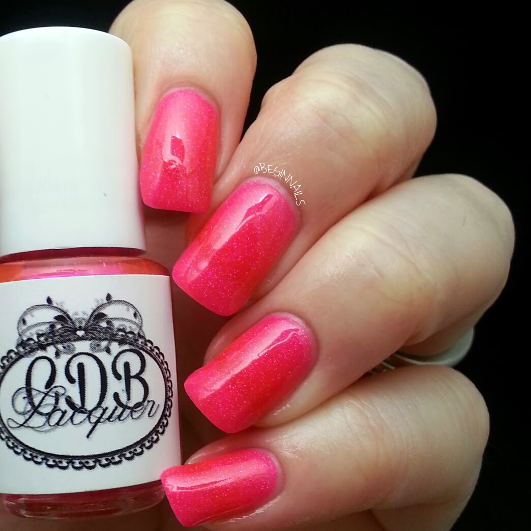 Let's Begin Nails: CDB Lacquer Summer Collection Vivid Vixens Swatch ...