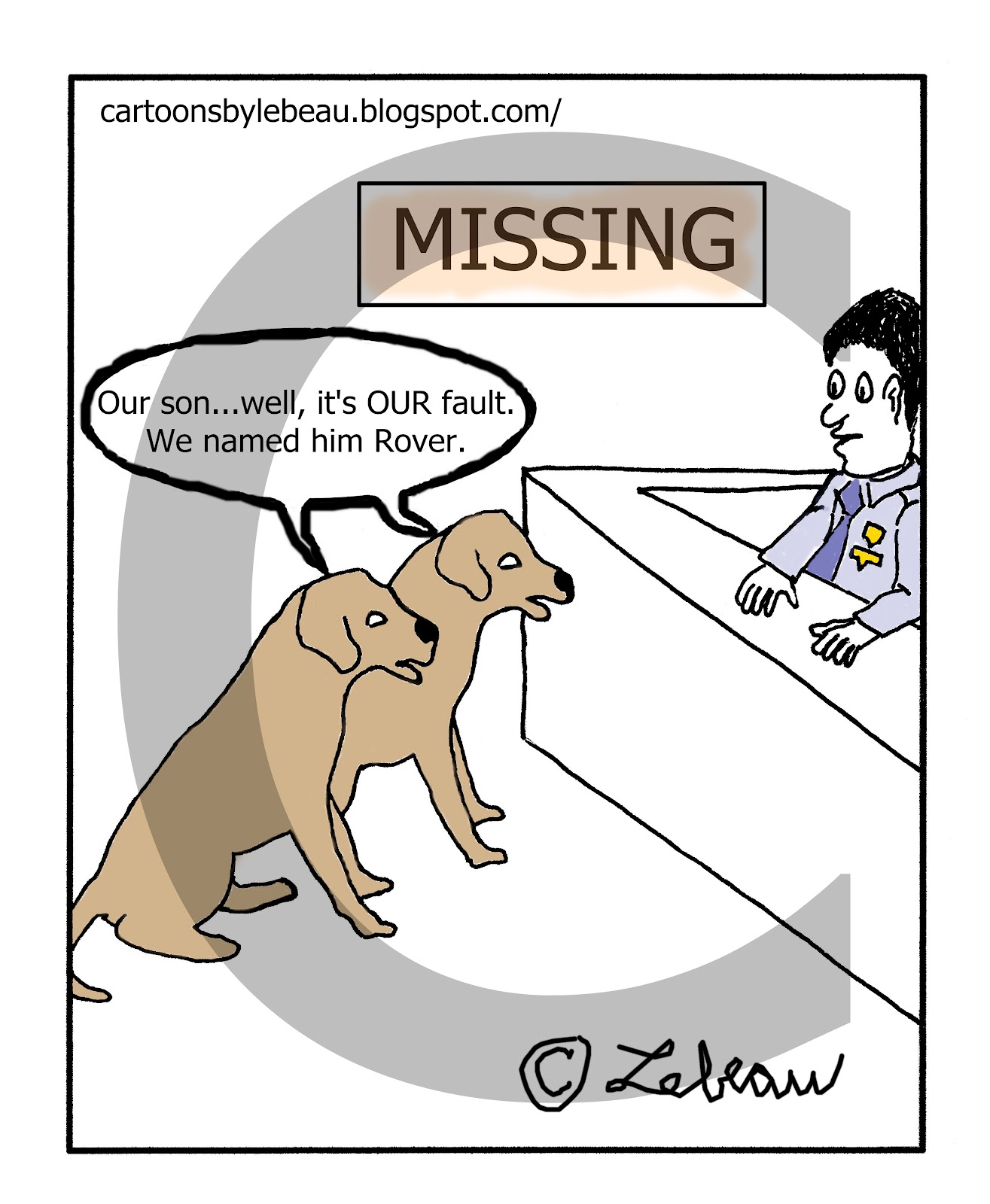 Cartoons by Lebeau: March 2012