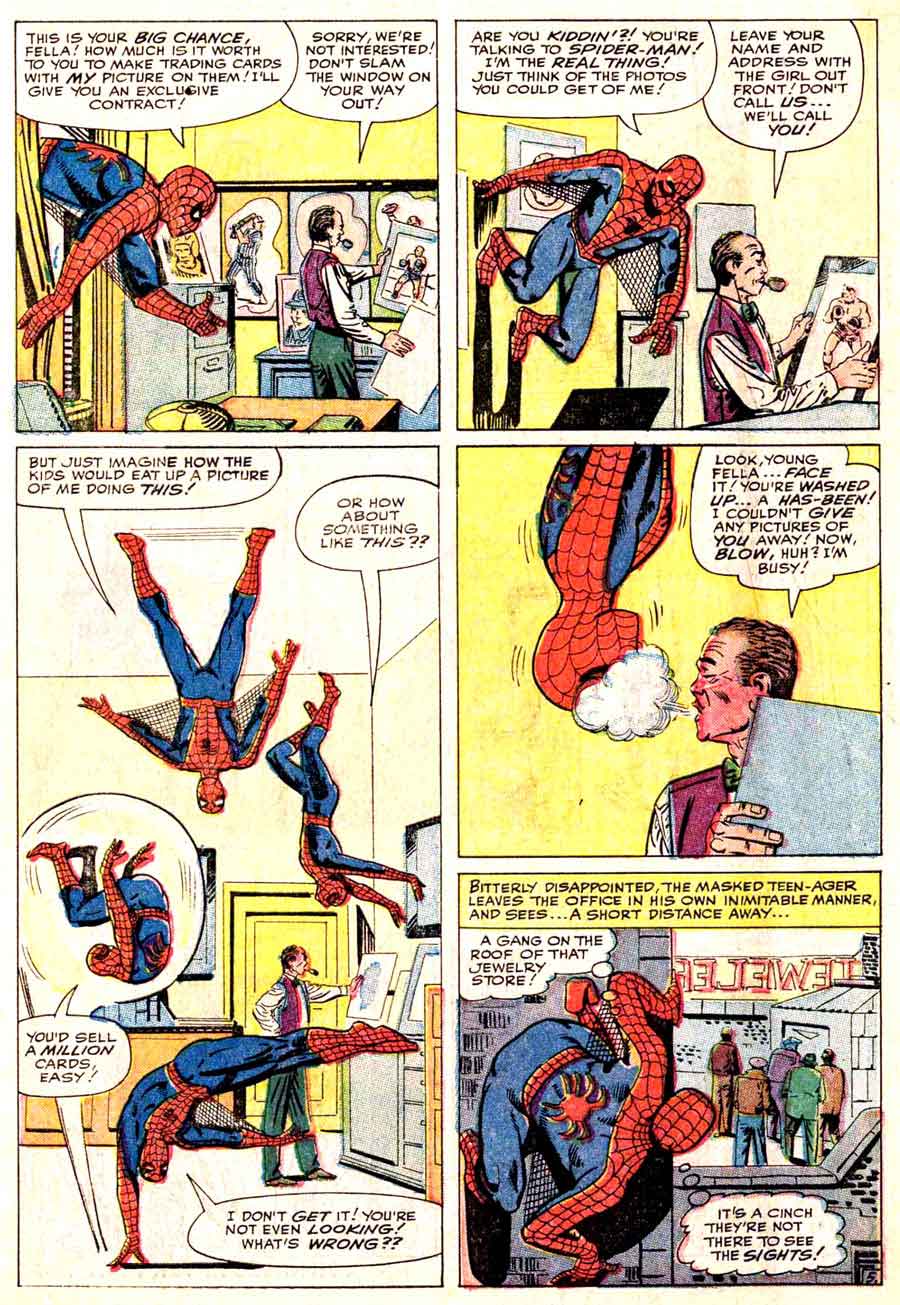 Amazing Spider-man #18 - Steve Ditko art & cover - Pencil Ink