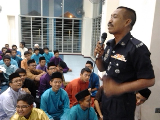 SM Sains Banting, Jugra: Ceramah Cegah Jenayah dan Buli