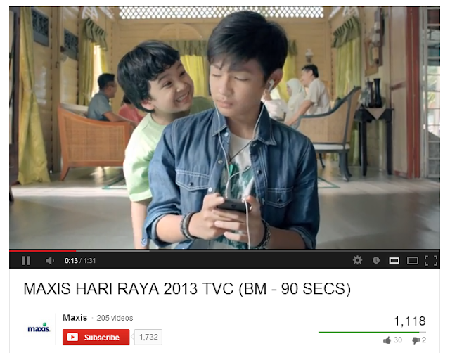 Siapa Dia Aiman Dalam Iklan Raya Maxis - Disconneted - Budak Bandung Laici