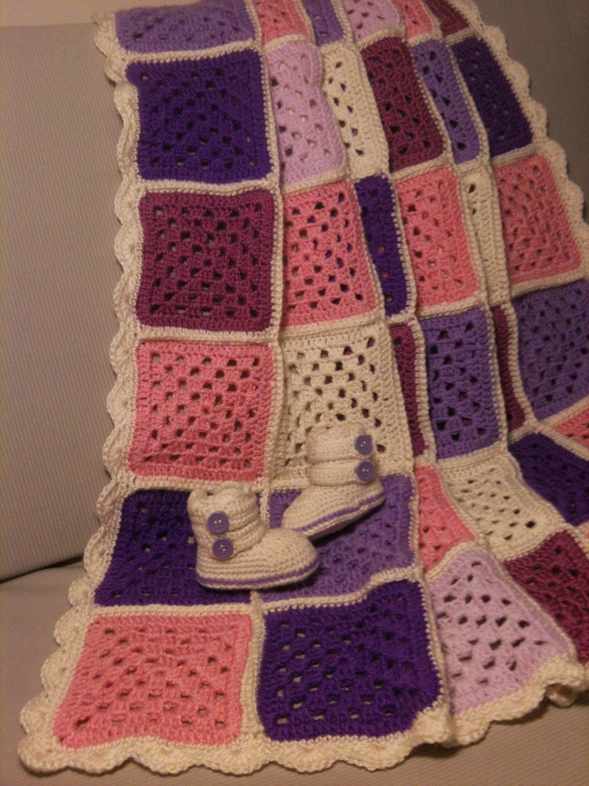 Κουβερτες μπεμπε και αλλα πλεκτα - crochet designer