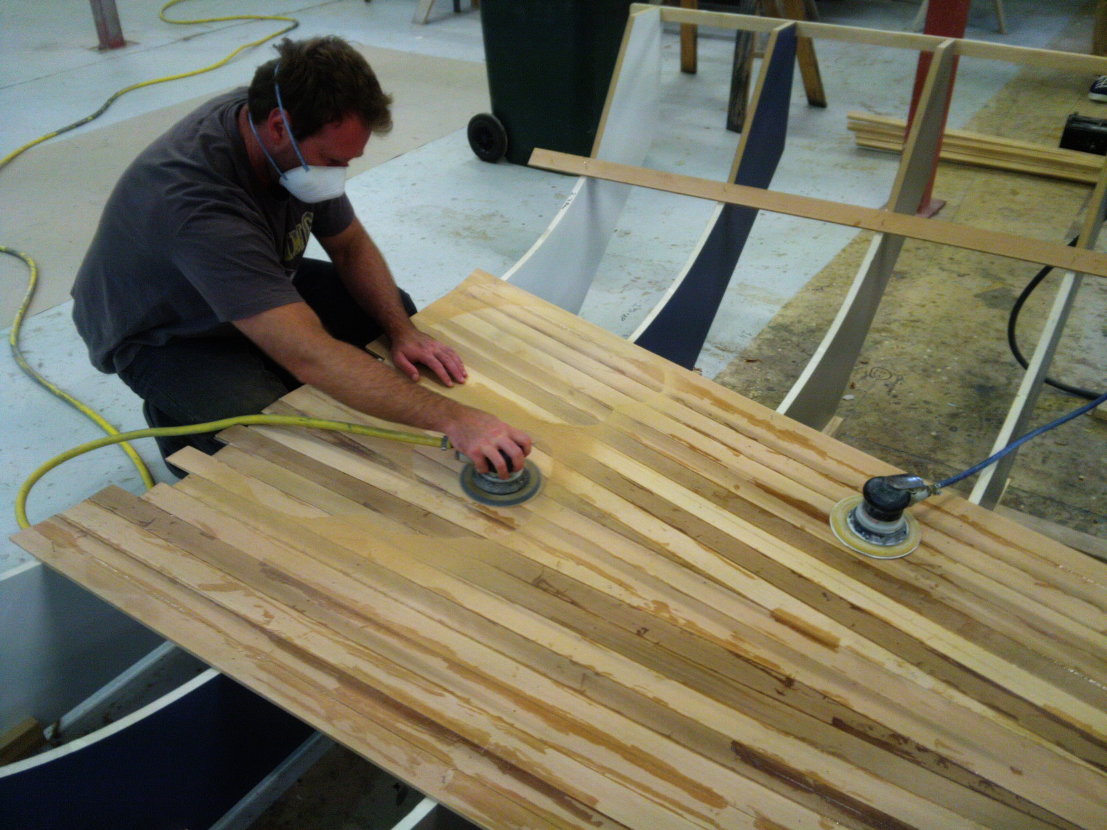 BenJames: Strip Planking and Hull construction