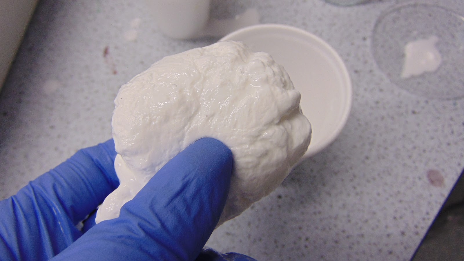The Smarties Science Club: PVA polymer slime