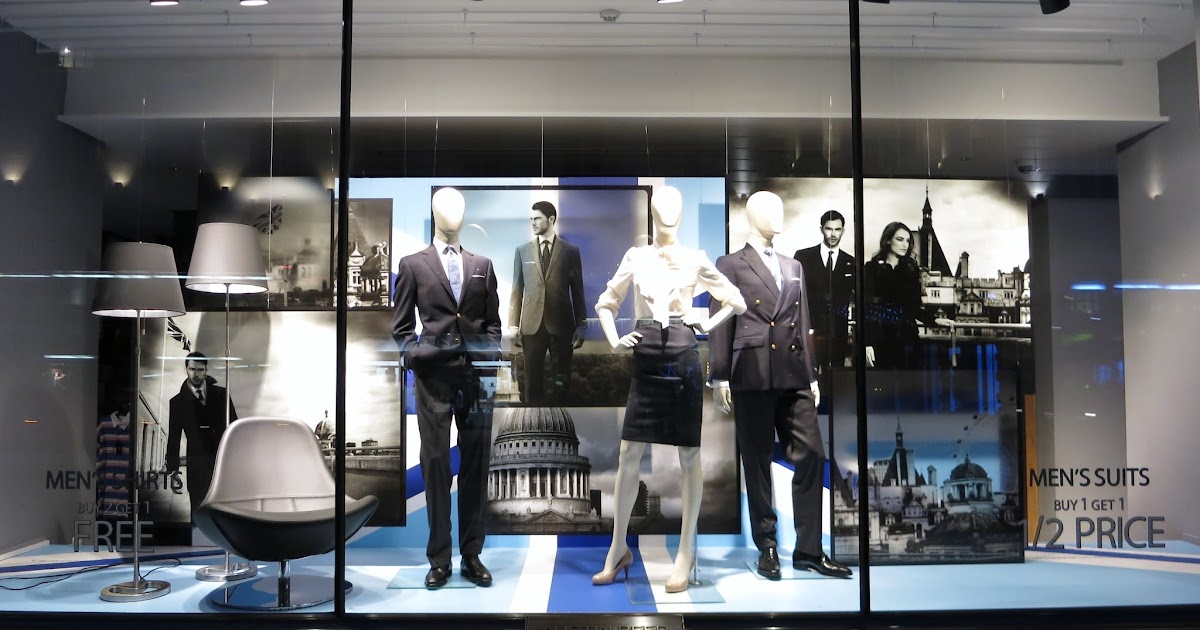 RetailStoreWindows.com: Austin Reed, London