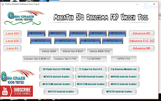 MediaTek SPD Qualcomm FRP Unlock Tool - Baaziz-GSM-Softwaredz