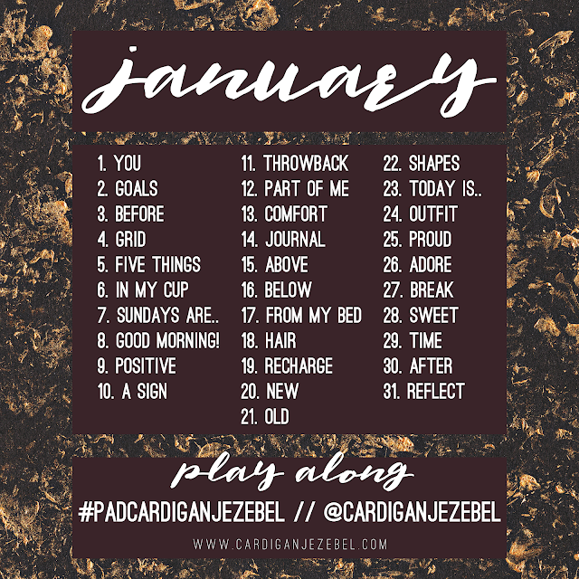 Photo Challenge || January 2018 - Cardigan Jezebel