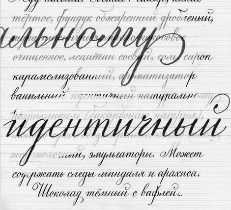 Handwriting Styles Examples | Hand Writing