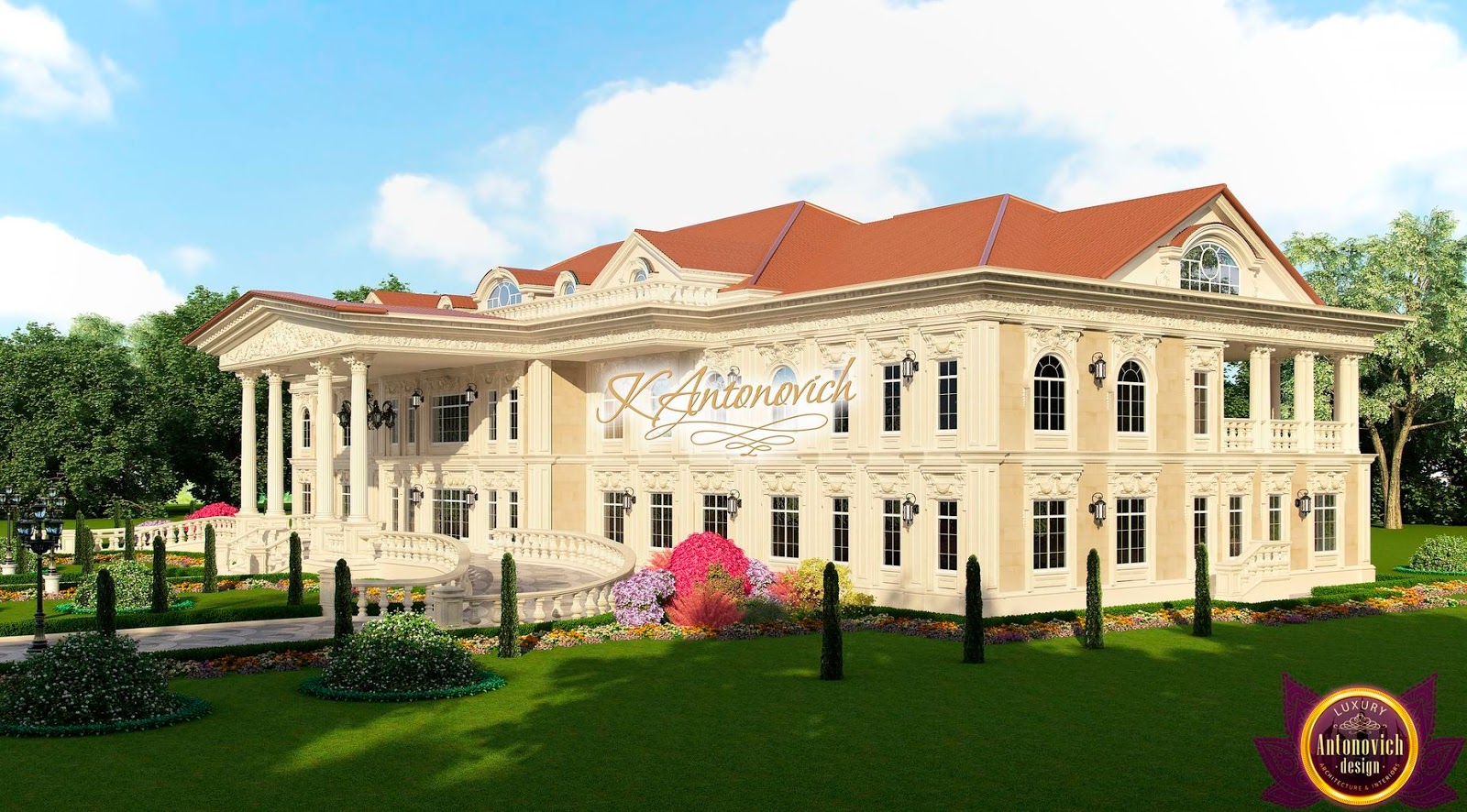 Architectural project in the classical style by Katrina Antonovich ...