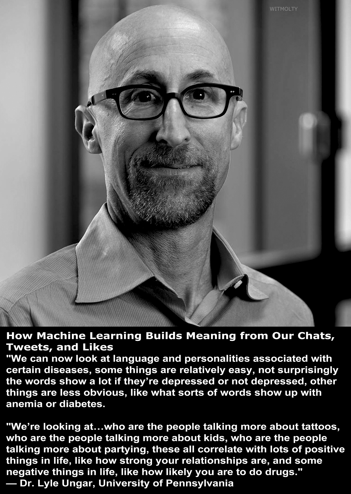 Witmolty Machine Learning Builds Meaning Dr Lyle Ungar WITMOLTY witmolty-machine-learning-builds-meaning-dr-lyle-ungar-witmolty