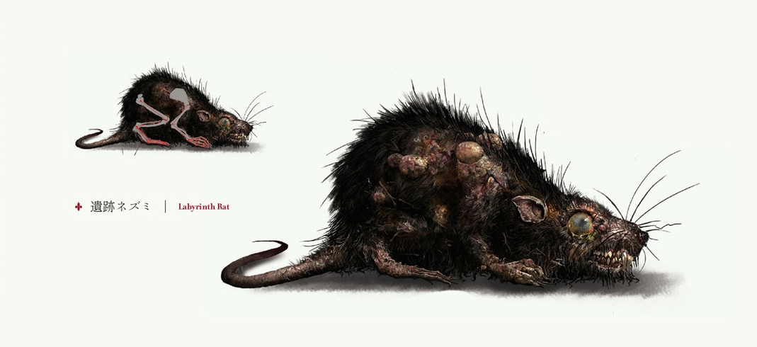 Labyrinth Rat | Bloodborne Wiki