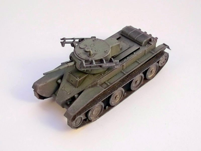 Gulumik Military Models: BT-5 with rocket mounting RS-132 1/72 UM - Gallery